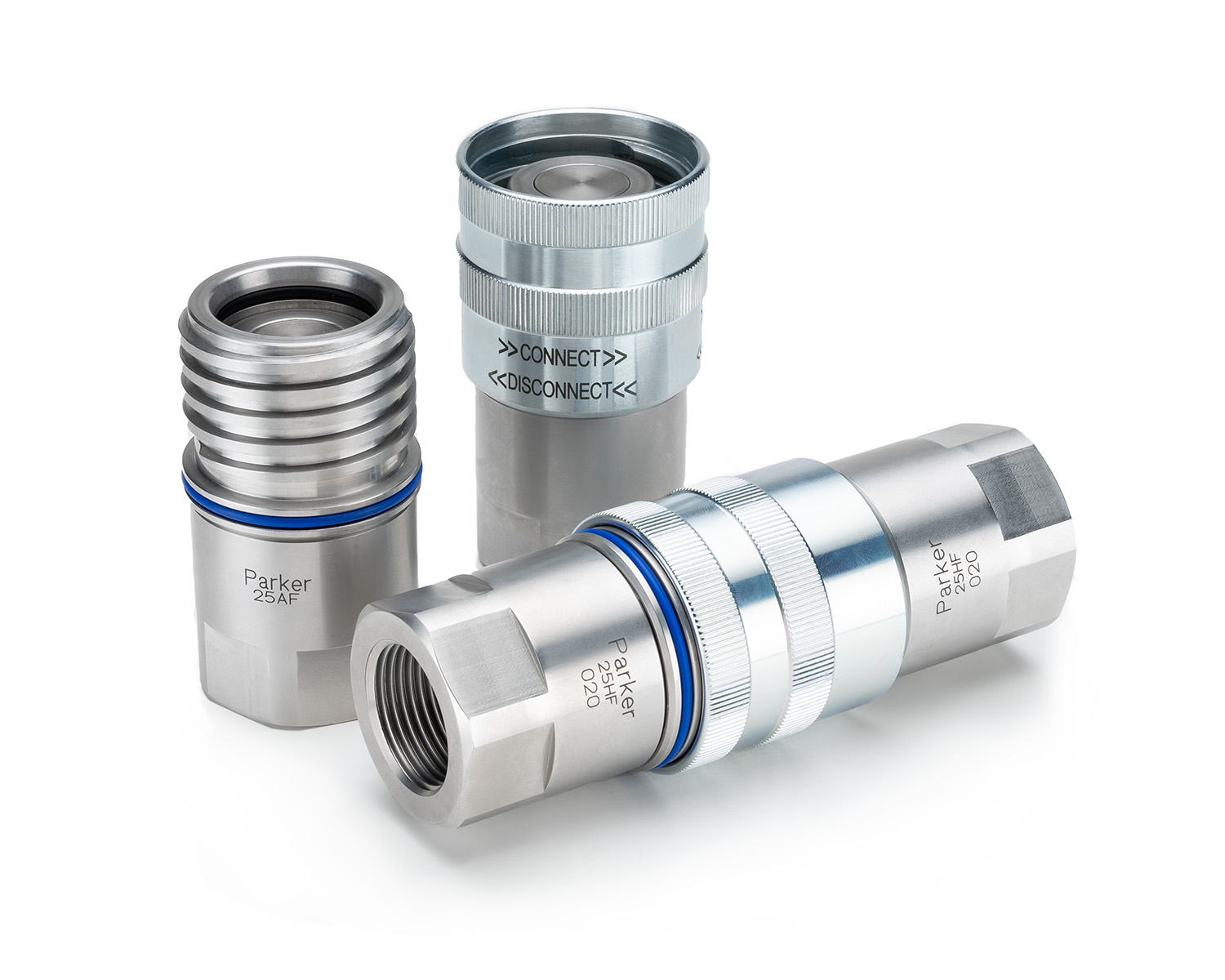 Parker CDT Series – Large Quick Connector – Threaded, Dripless QD ...