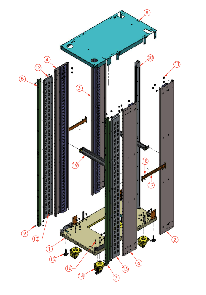 Cheval Group - Knock-Down Version of Open Rack v3 (ORV3) » Open Compute ...