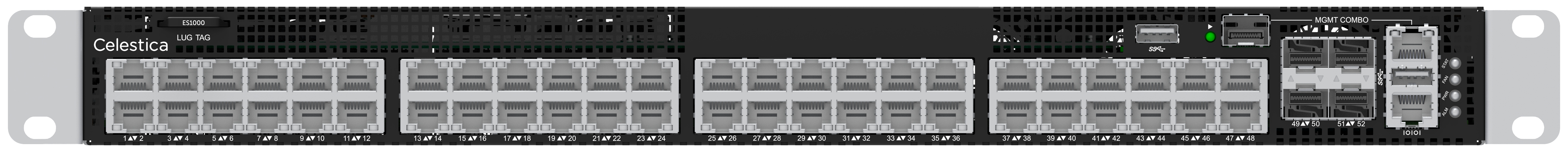 Celestica ES1000 1U 24-port / 48-port 1GbE (PoE) Access Switch » Open Compute Project