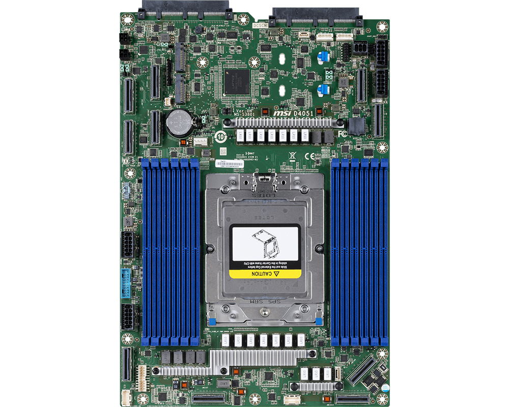 MSI - AMD EPYC™ Server - D4051 » Open Compute Project